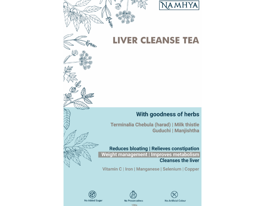 Namhya Liver Cleanse Tea, 100 gm Online in Jammu at Best Price | FREE ...